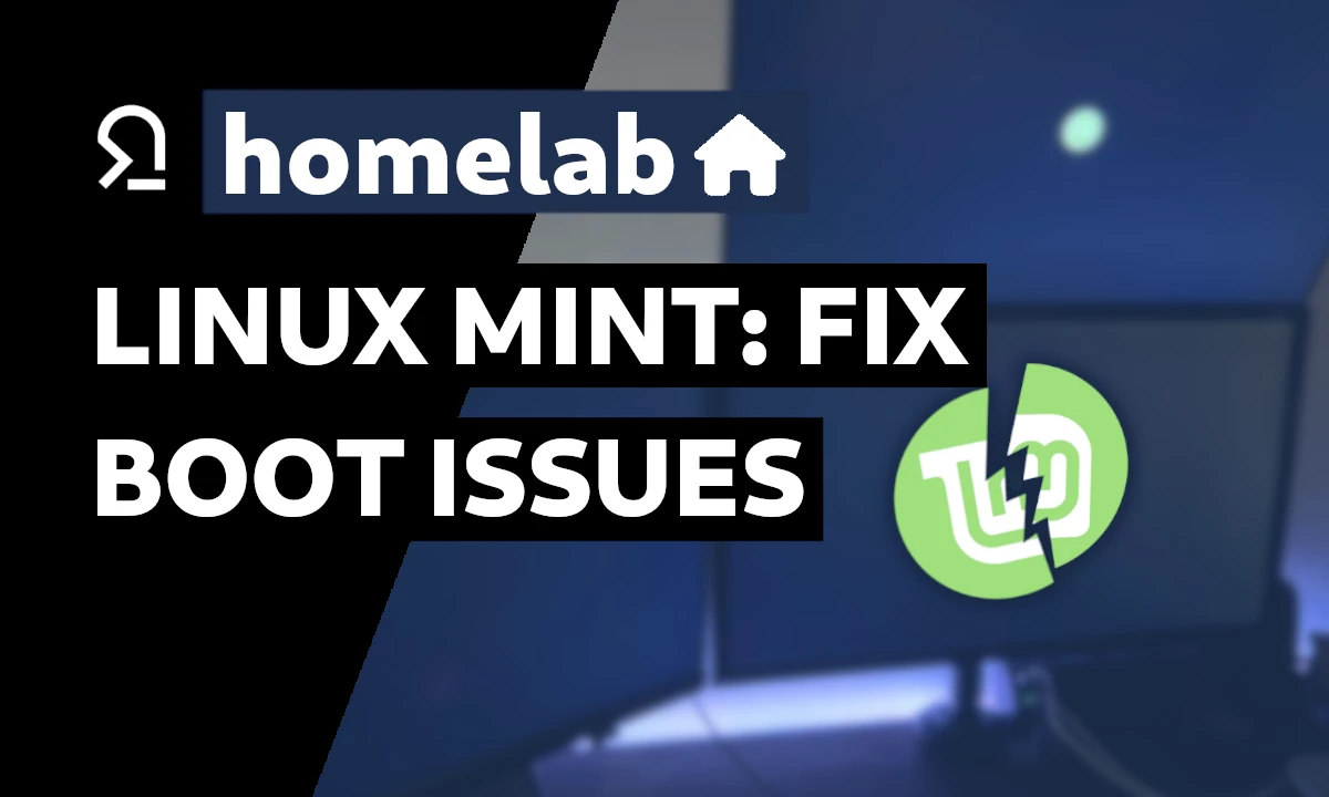 Linux Mint: Boot-Problem beheben, hängt im Startbildschirm · torminal ...